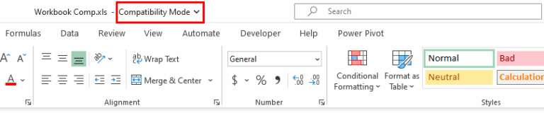 Compatibility Mode là gì? Cách kiểm tra, tắt/bật trong Excel